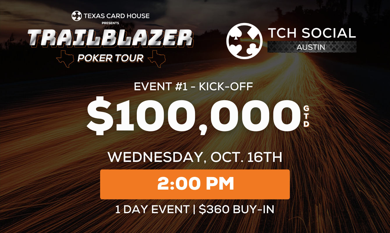 Trailblazer Tour-ATX Kicks off with Event #1: $360 One-Day $100k!